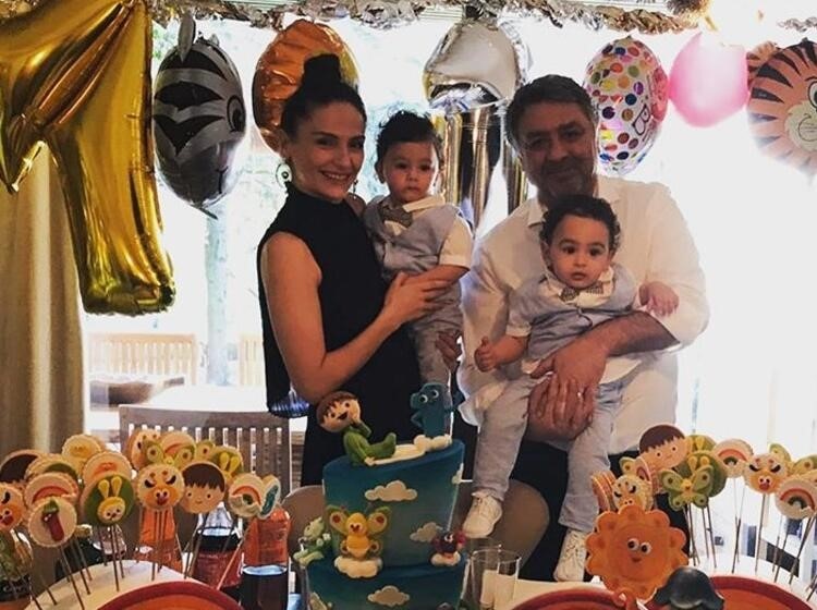 Sinem Uslu ile Mustafa Uslu'nun ikizleri 1 yaşında | Temiz Magazin